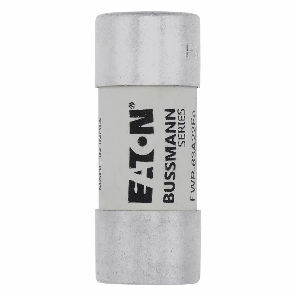 Fusible cilíndrico ultrarápido 63AMP 700 VCA/VCD | FWP-63A22F – ELVATRON
